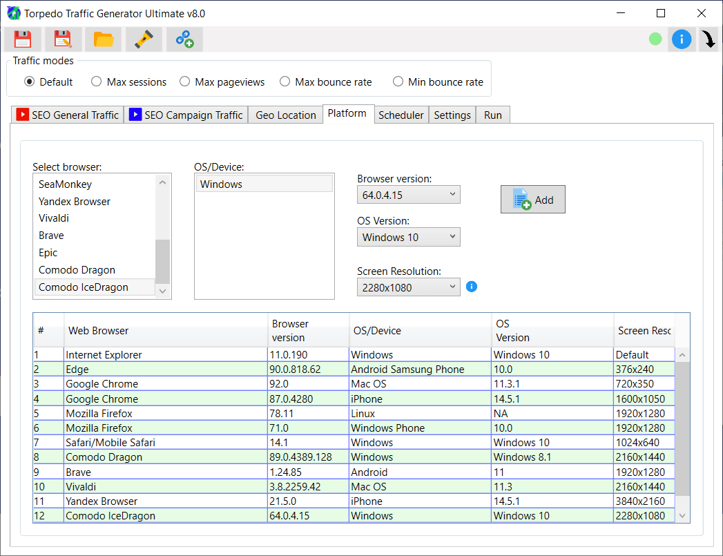 Torpedo - New Generation Website Traffic Generator